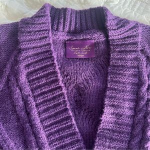 Taylor Swift | Sweaters | Nwt Taylor Swift Speak Now Tv Cardigan Purple ...